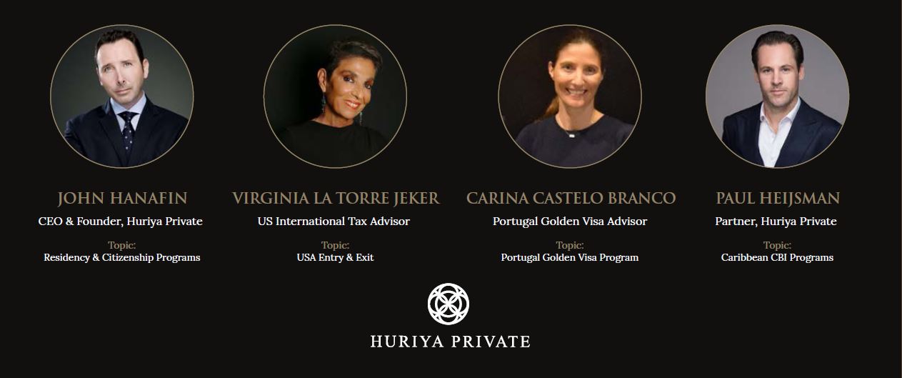 Huriya Private: Exclusive Masterclass on Residency & Citizenship by ...